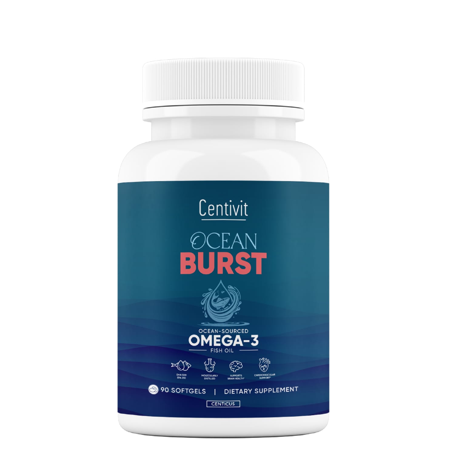 Ocean Burst Omega-3 Softgel | Heart, Brain, and Joint Health