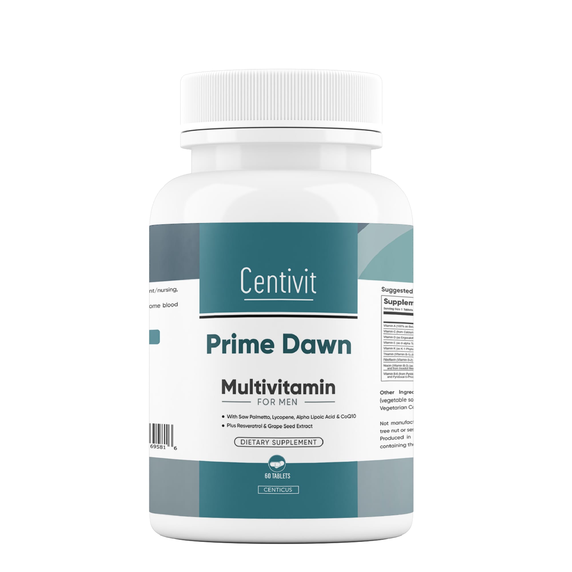 Prime Dawn Men’s Multivitamin | Energy, Strength, and Vitality